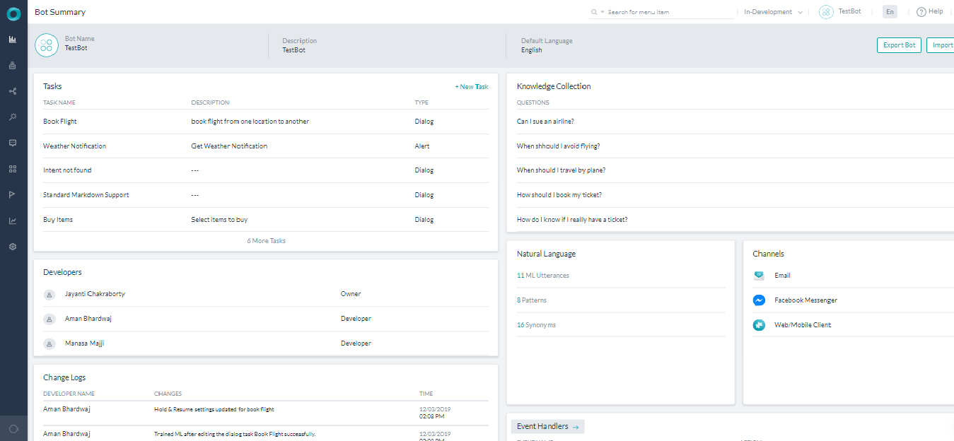Kore.ai BOT Builder v6.4: Improve What You’ve Built! - Kore.ai Kore.ai BOT Builder v6.4: Improve What You’ve Built! - Kore.ai